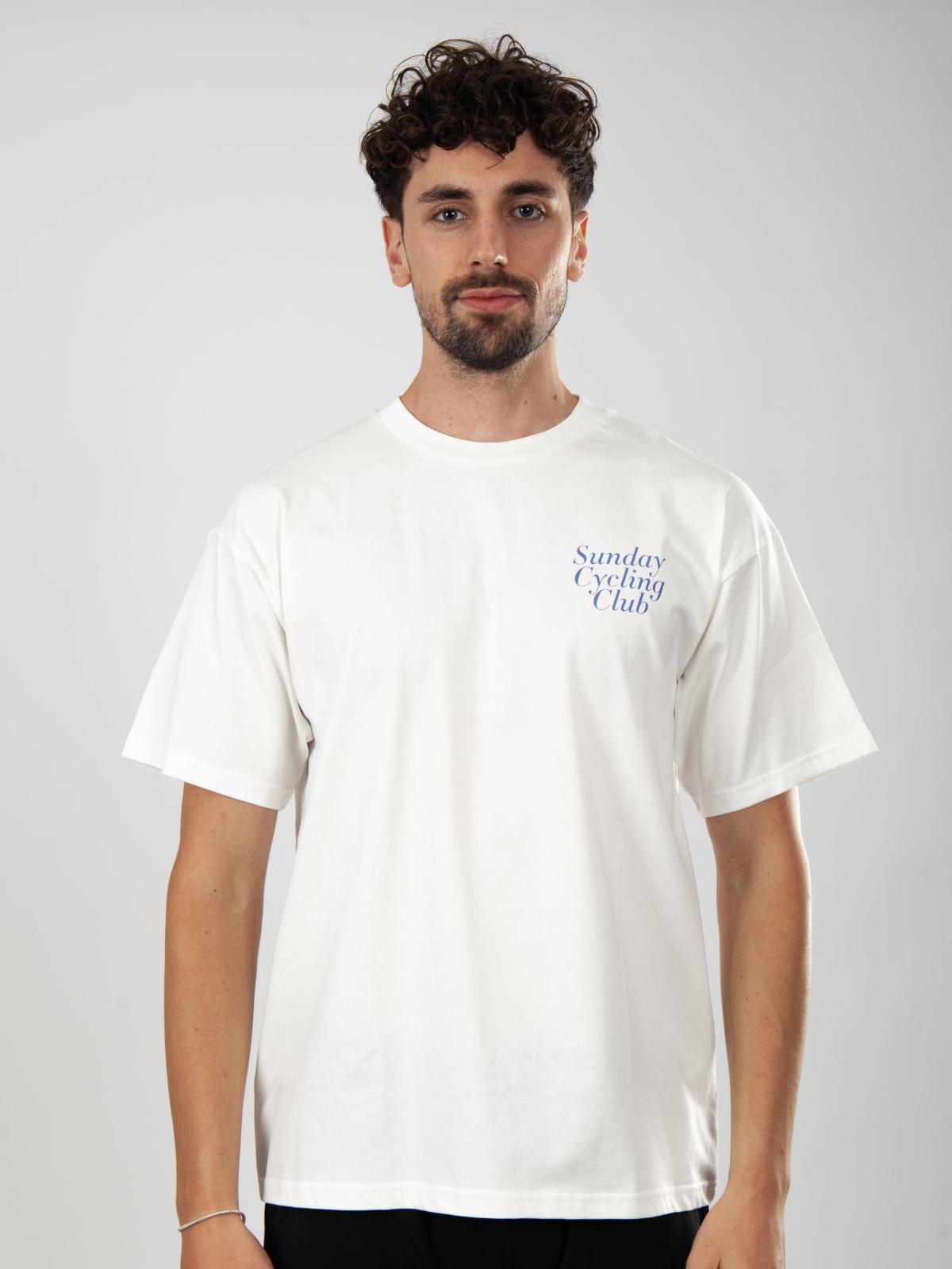Oversize Pamuk Tişört - Sunday Triathlon Club , %100 Pamuk, Serin ve ...